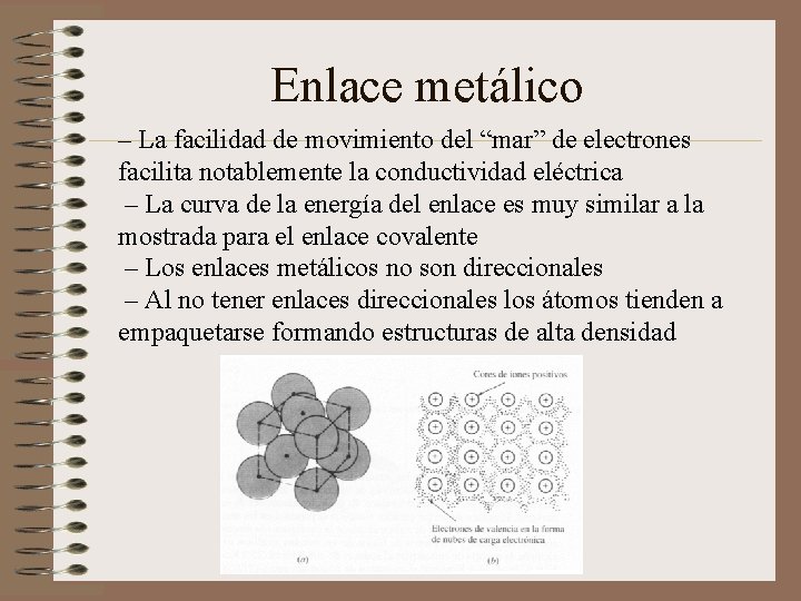 TIPOS DE ENLACES Estructura electrnica y reactividad qumica