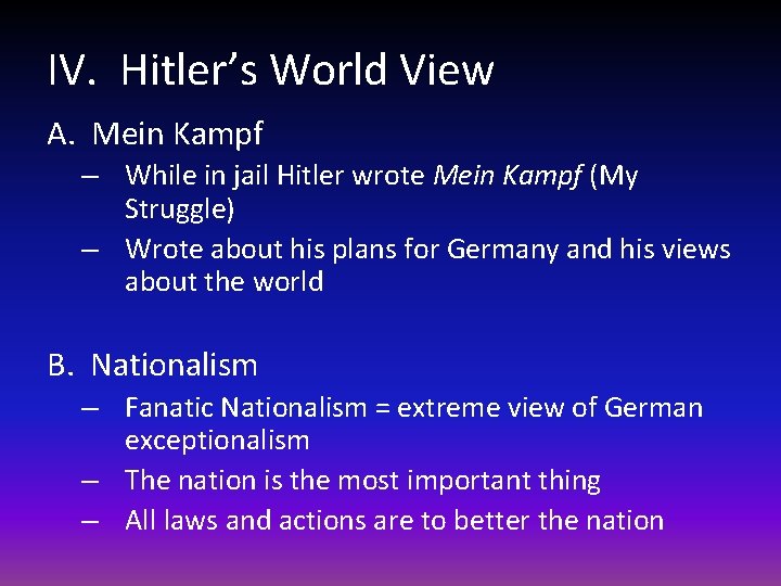 WWII Hitler and Nazi Germany I Adolf Hitler