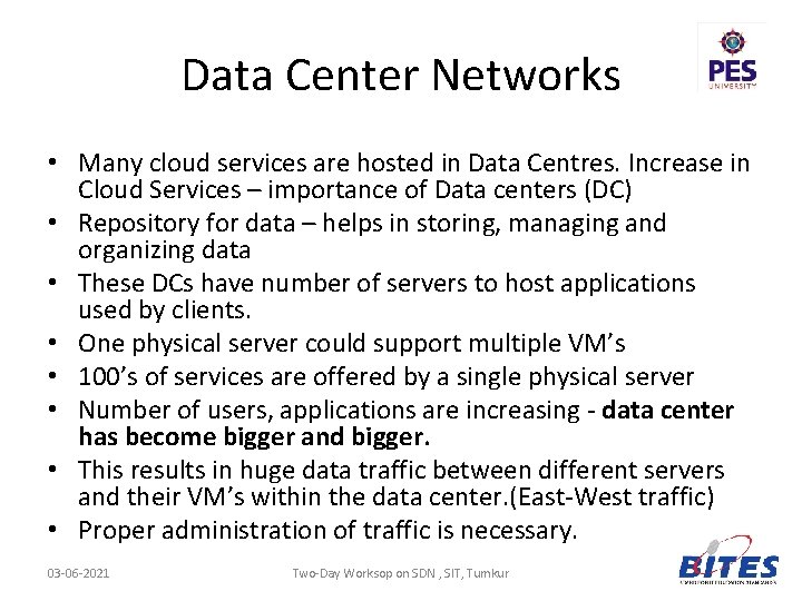 Reduction of Broadcast Traffic in Data Centers using