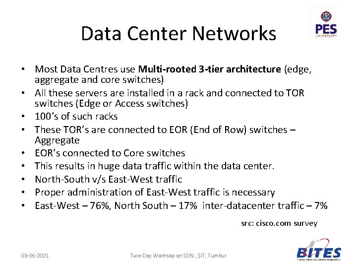 Reduction of Broadcast Traffic in Data Centers using