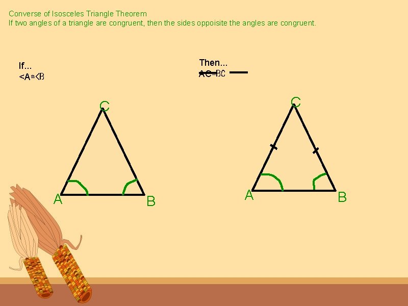 Isosceles and Equilateral Triangles Learning Target I can