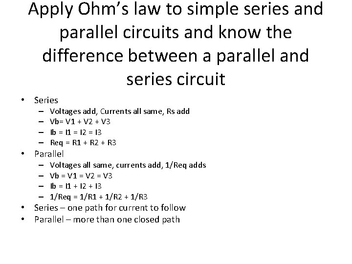 Plan for Today AP Physics I Test review