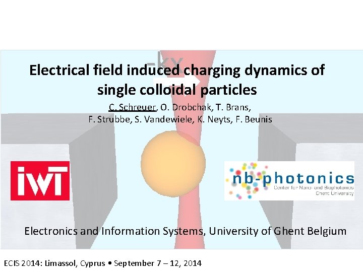 Electrical field induced charging dynamics of single colloidal