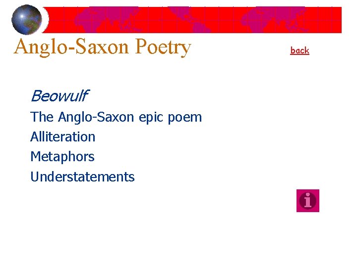 An Introduction to British Literature An Overall View