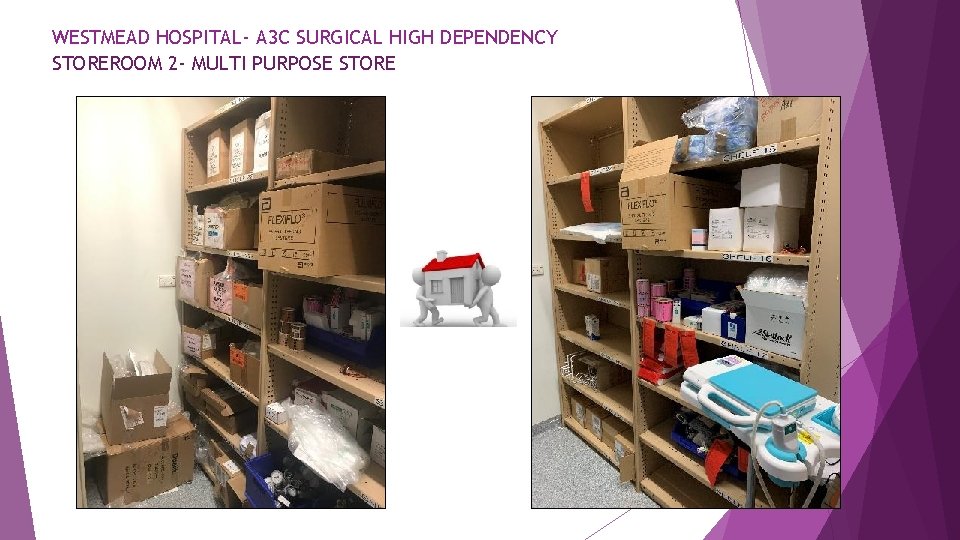 WSLHD 6 S Lean Storeroom Initiative Before After