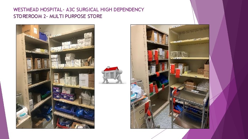 WSLHD 6 S Lean Storeroom Initiative Before After