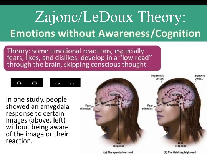 Theories of Emotion Module 41 Emotions are a