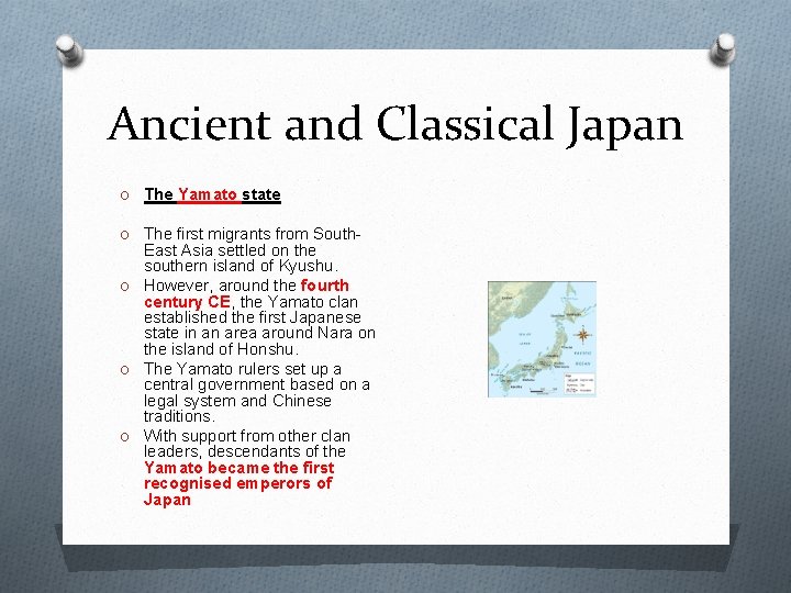 A brief history of Japan And comparison with