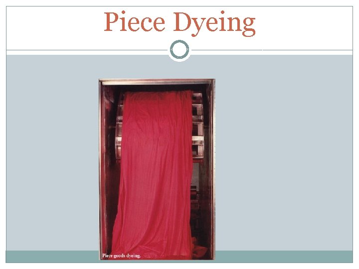 Fabric Dyeing Printing and Finishes APPAREL AND TEXTILE