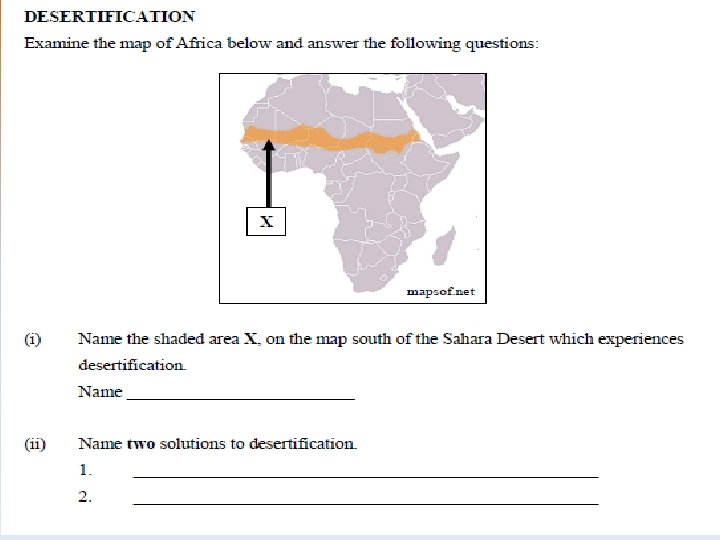 The importance of water In the Sahel region