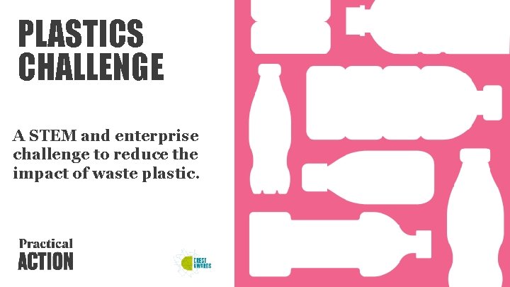 PLASTICS CHALLENGE A STEM and enterprise challenge to