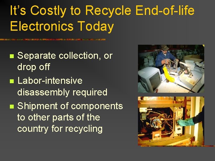 Waste Electronics A Growing Problem Solid Waste Management
