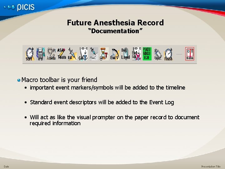 Anesthesia Manager Training Events Objectives By the end