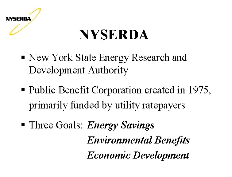 New York State PlugIn Hybrid Electric Vehicle Initiative