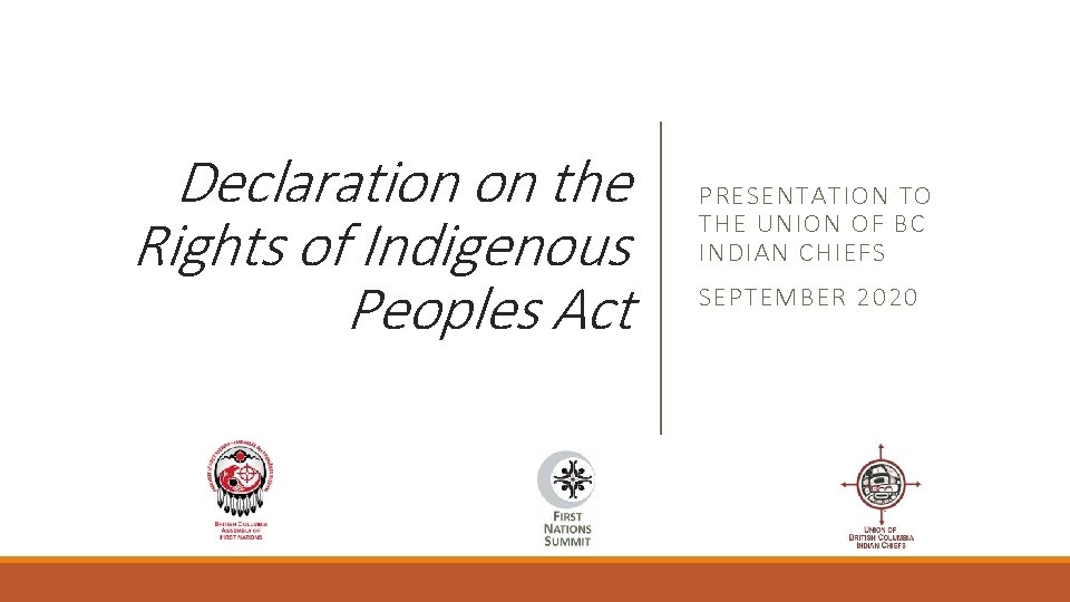 Declaration on the Rights of Indigenous Peoples Act