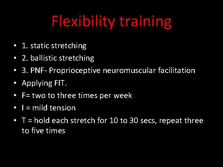 FLEXIBILITY DEFINITION WHAT DO YOU THINK THE RANGE