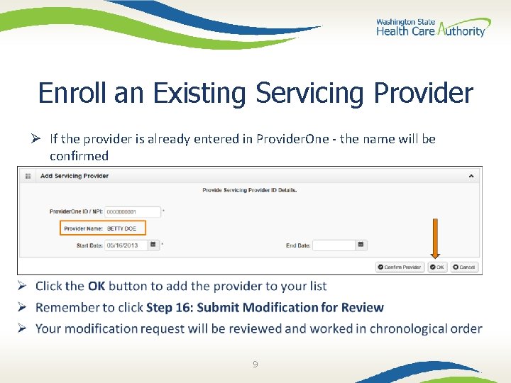 How to Enroll Servicing Providers SchoolBased Health Care