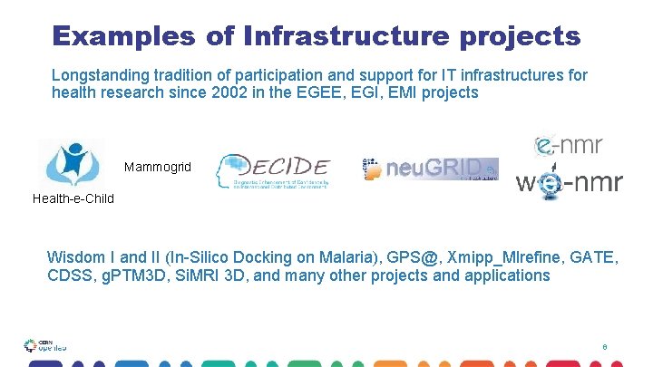 Big Data Platforms for MultiDisciplinary Research UNIGECERN Workshop