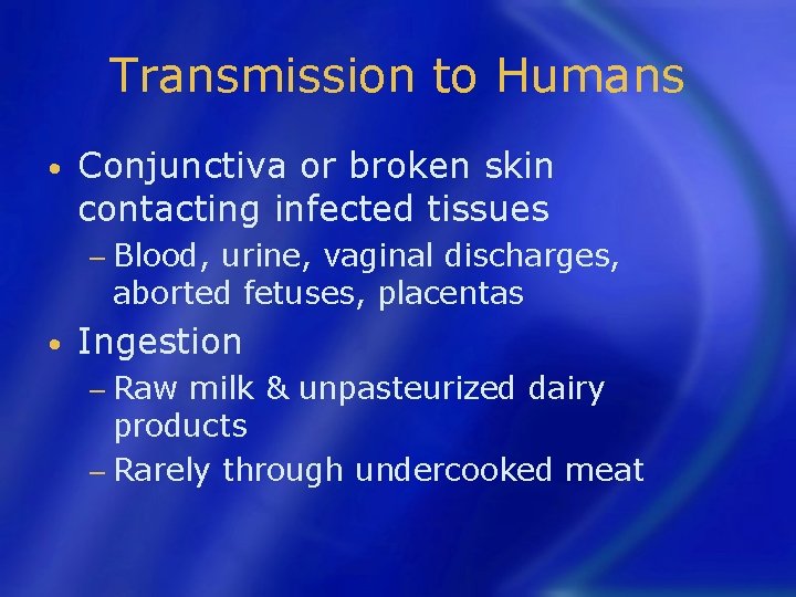 Brucellosis The Many Names of Brucellosis Human Disease