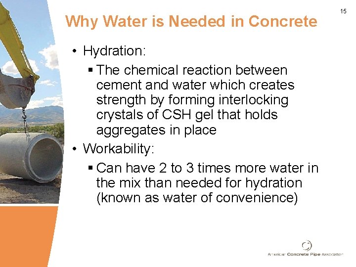 Concrete Technology 2 What is Hydraulic Cement Concrete