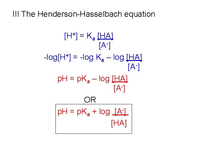 Aim 12 What is a Buffer Solution H