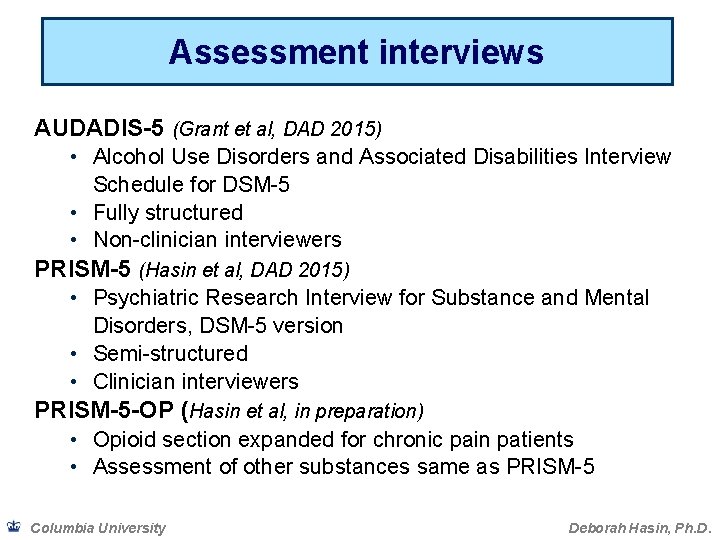 Measuring Cannabis Severity Cannabis Use Outcomes for Clinical