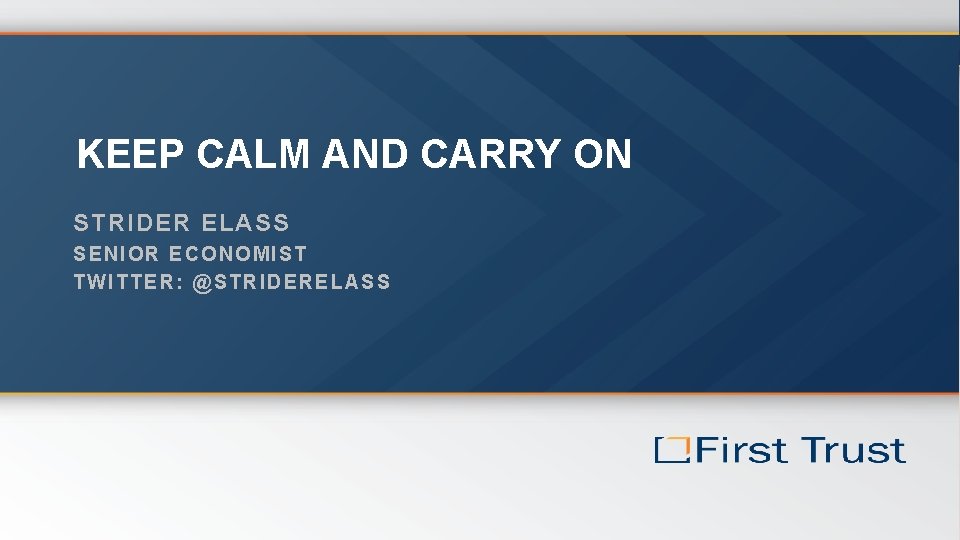 KEEP CALM AND CARRY ON STRIDER ELASS SENIOR