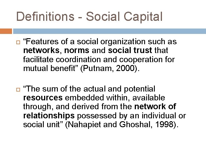 Social Capital Liaison Librarianship Tim Schlak Ph D