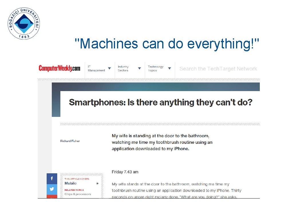 What human and machine brains can and can