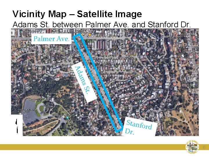 Adams Street Traffic Calming Measures Virtual Community Meeting