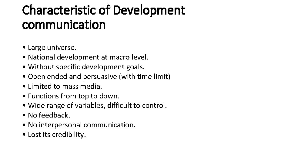 Development Communication Definition Nora Quebral 1975 defined development