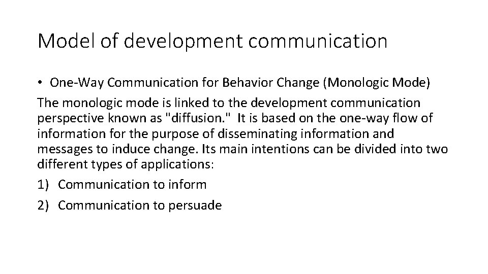 Development Communication Definition Nora Quebral 1975 defined development