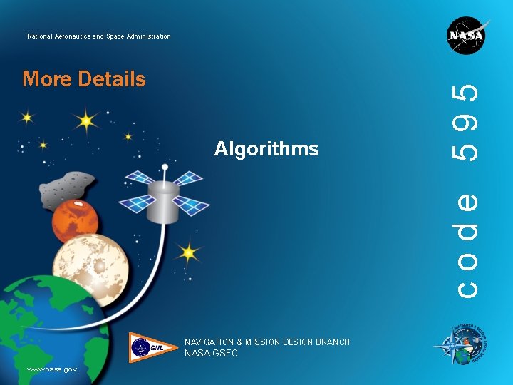 What is GEONS Russell Carpenter NAVIGATION MISSION DESIGN