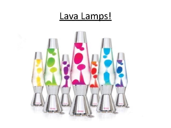 Convection Learning objectives Good know that convection is