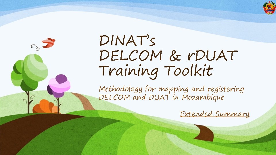 DINATs DELCOM r DUAT Training Toolkit Methodology for