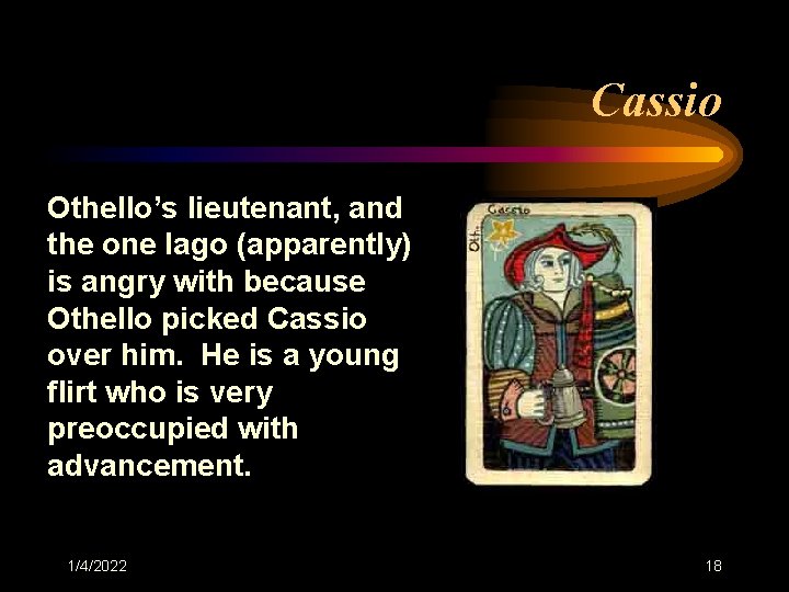 Othello A brief introduction 142022 1 The Tragedy