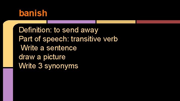 Vocabulary Tuesday Adversary Define Someone who applies opposition