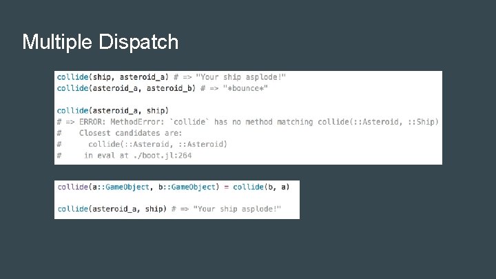 Julia What is it Joshua Ballanco glencoesoftware Julia