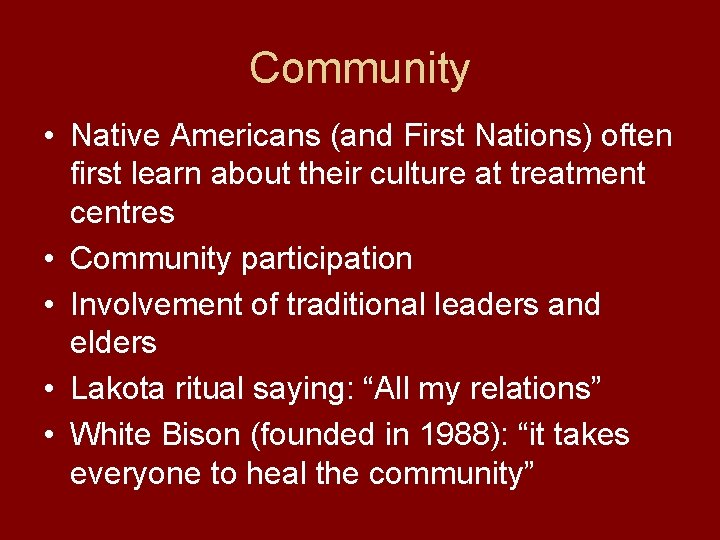 Walking in Balance Native American Recovery Programmes Suzanne