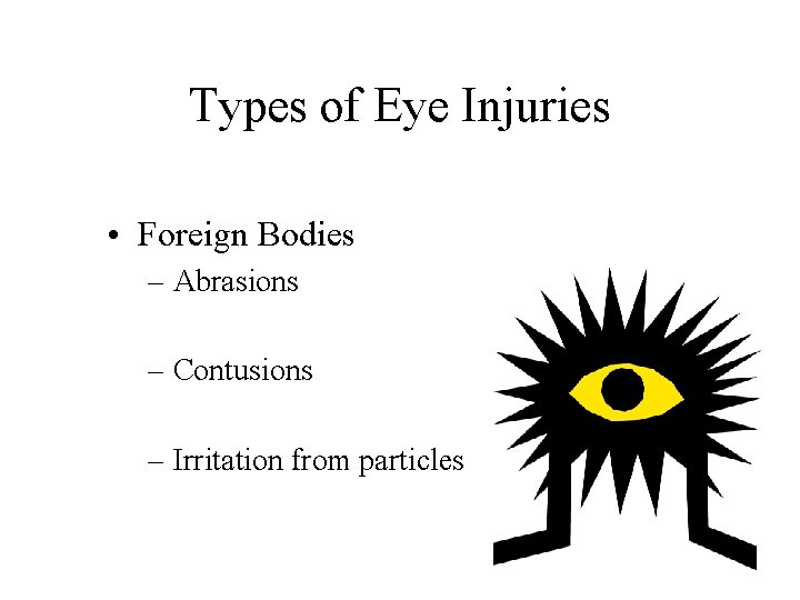 Sight Conservation Program Lesson Guide 3 OBJECTIVES Upon