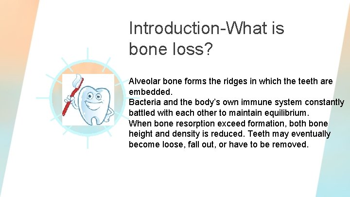 Periodontal Disease Horizontal and vertical bone loss localized