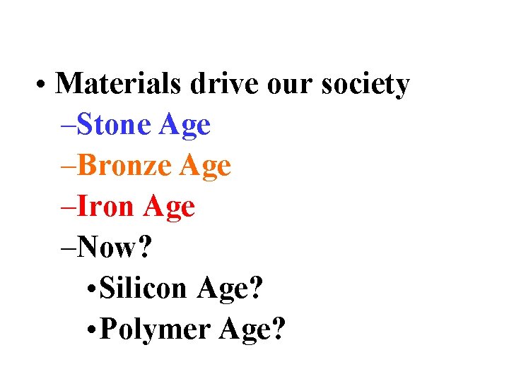 Class content Structures chaps 1 4 Properties chaps