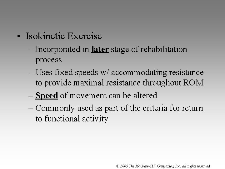 Chapter 12 Understanding the Basics of Injury Rehabilitation