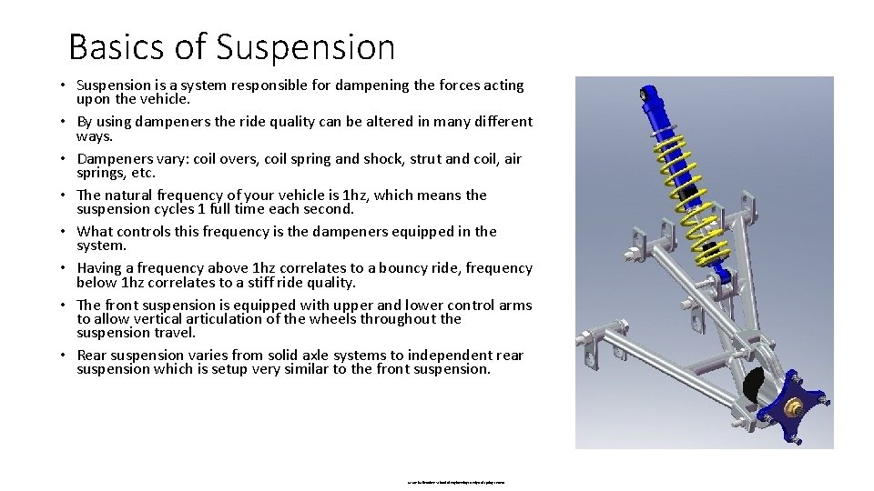 Mini Baja Suspension Design ET 493 Senior Design