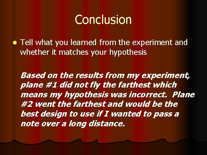 The Scientific Method The Case of the Paper