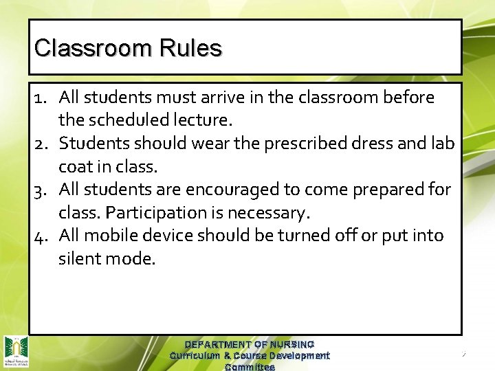 University of Tabuk Faculty of Applied Medical Sciences