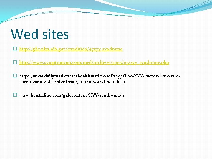 XYY Syndrome or Jacobs syndrome By josh Korper