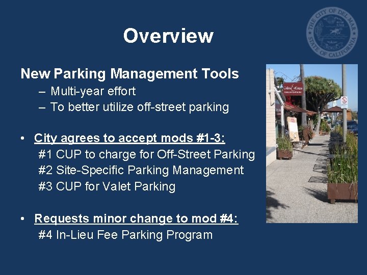 City of Del Mar Parking Ordinance Coastal Commission