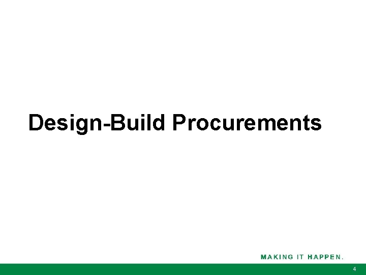 DBIA Webinar 6 DesignBuild Acquisition and Contract Incentives