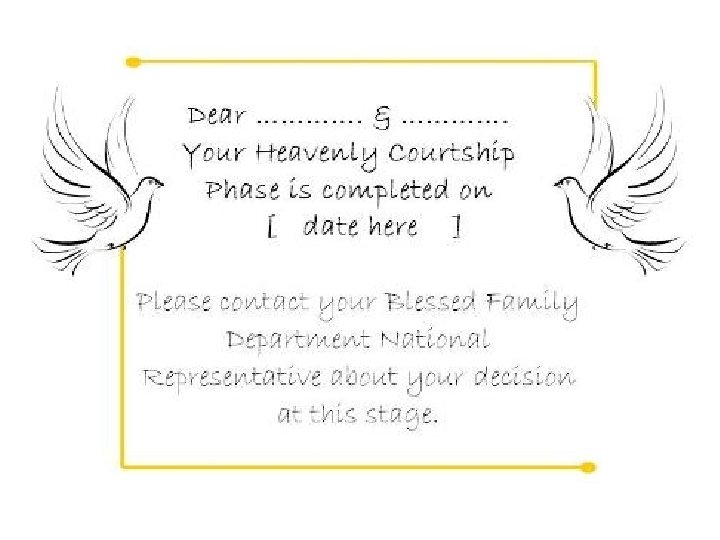 Qualifications for the Blessing and Improved System of